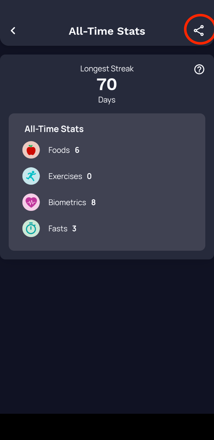 Mobile - Social Sharing – Cronometer