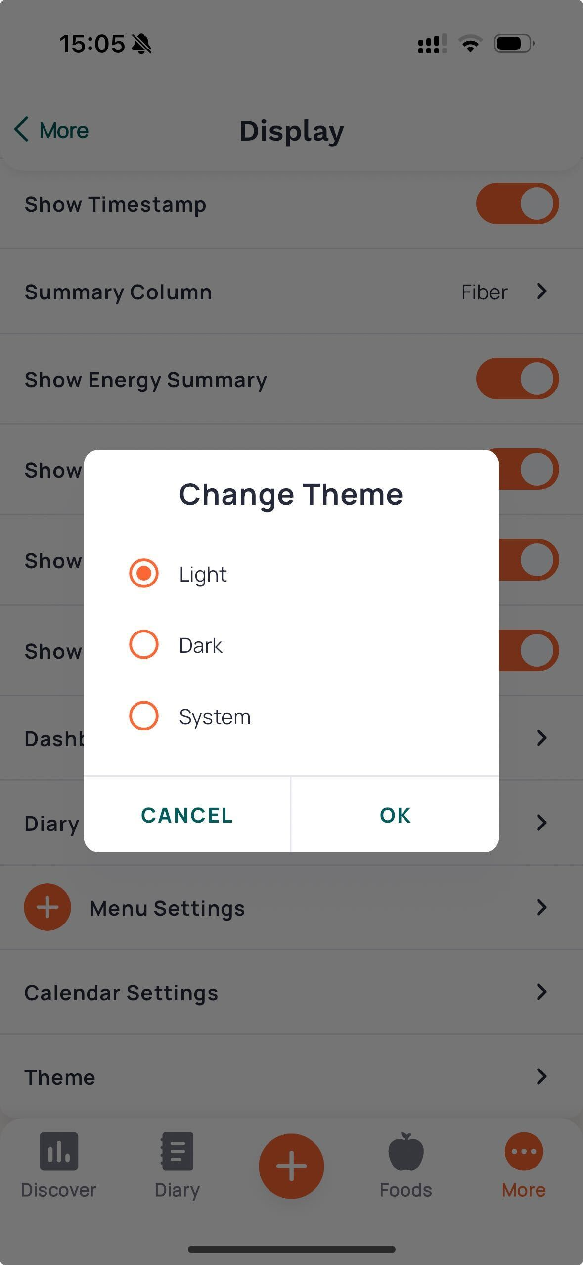 Mobile - Display – Cronometer