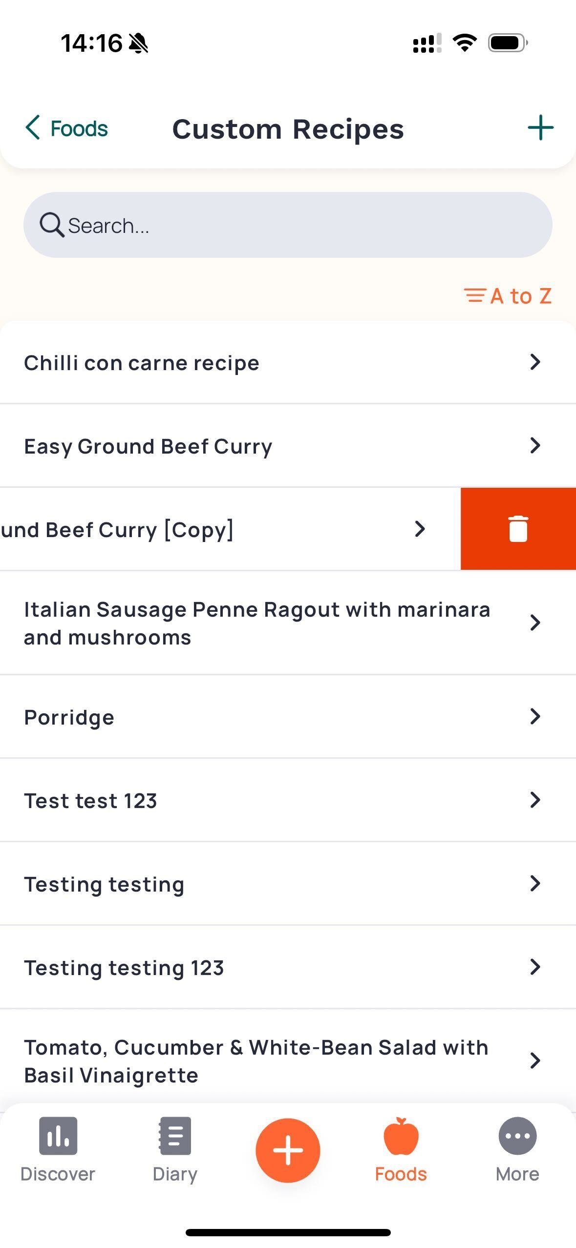 Mobile - Create a Custom Recipe – Cronometer