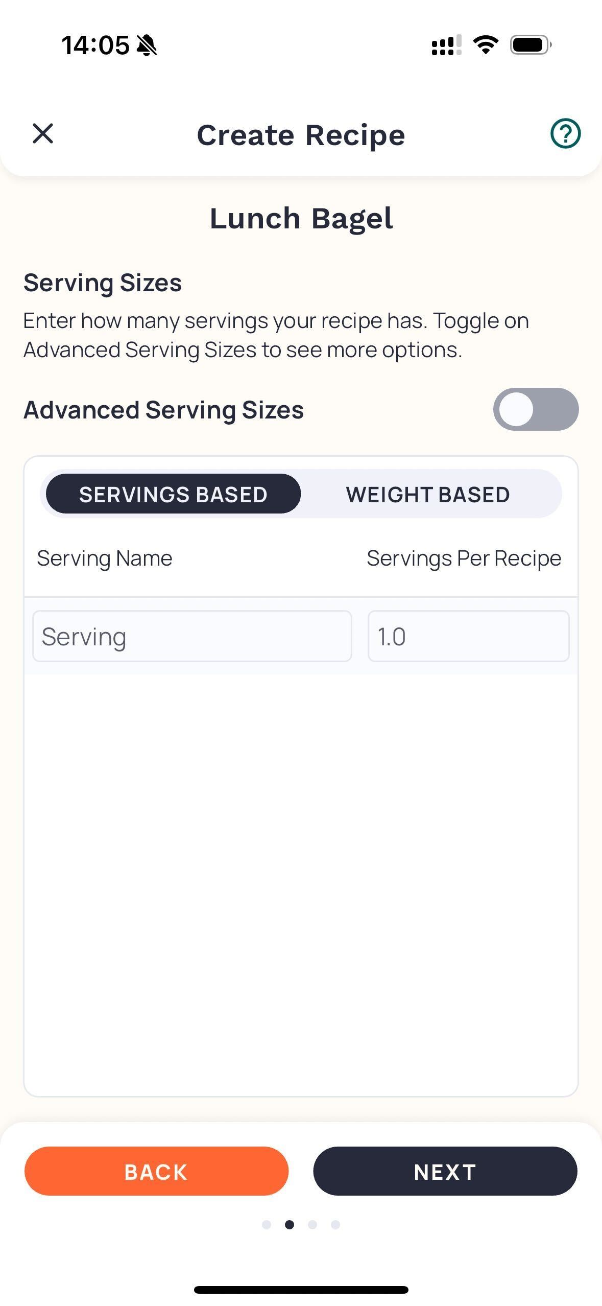 Mobile - Create a Custom Recipe – Cronometer