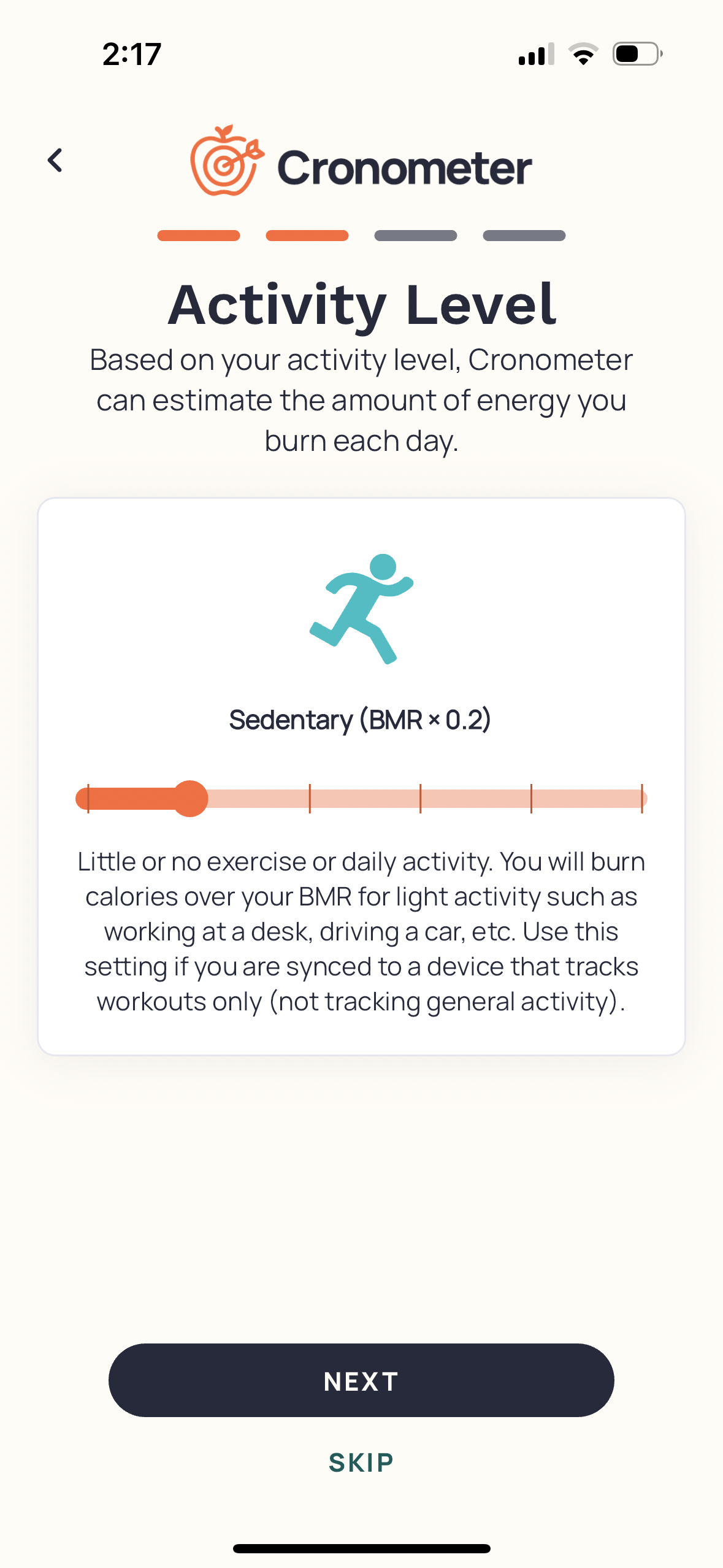 Mobile - Quick Start Guide – Cronometer