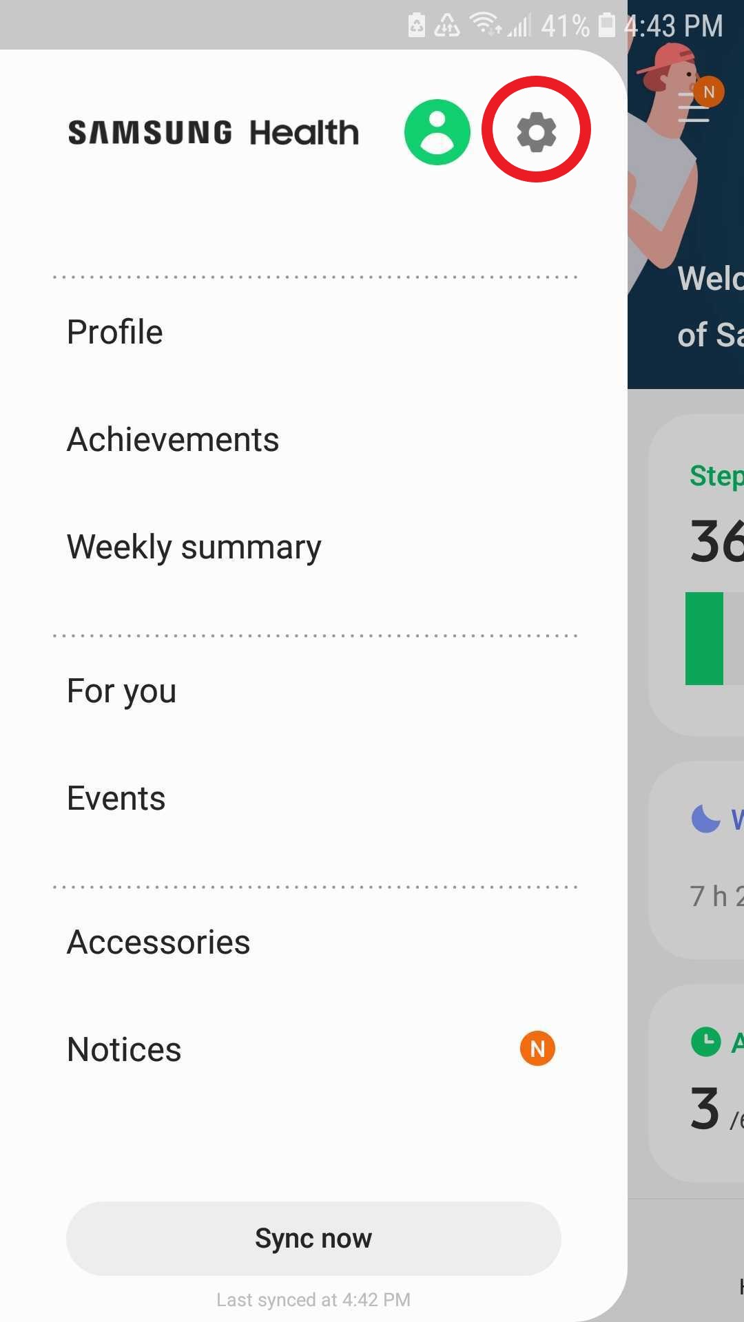 Samsung Health – Cronometer